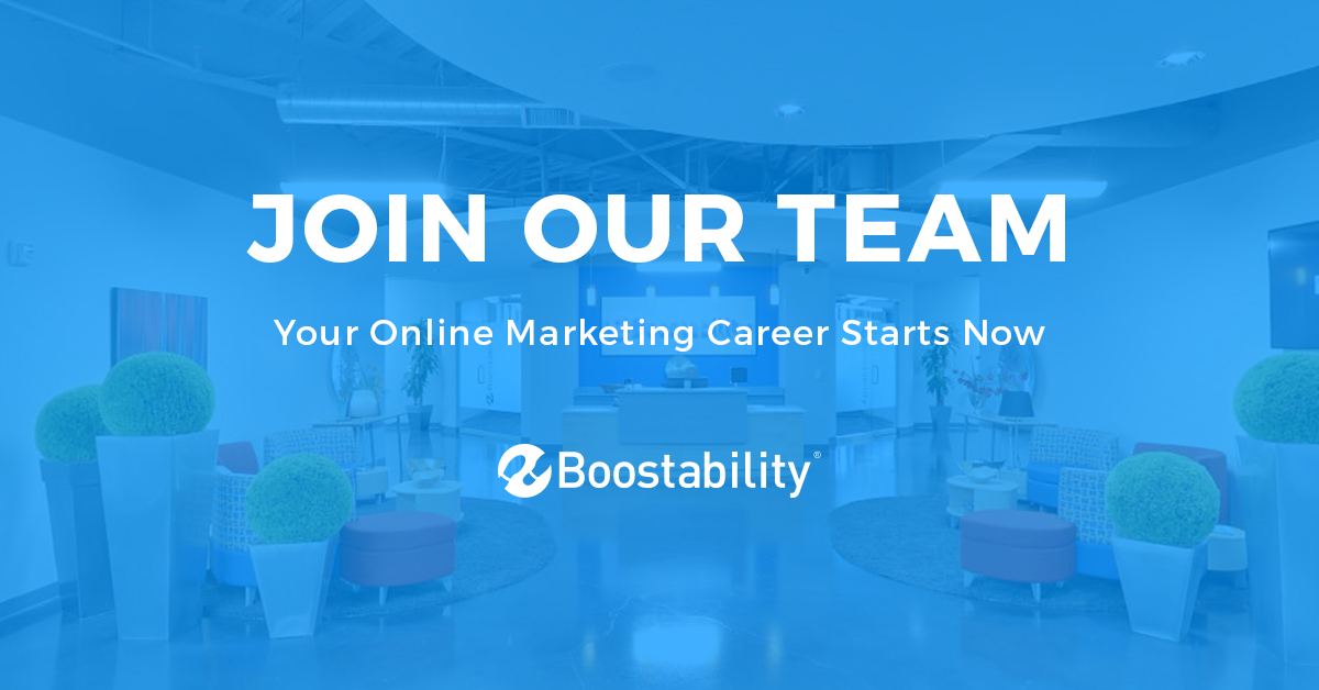 Join Our Team | Jobs at Boostability